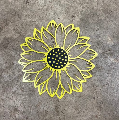 sunflower flower wall