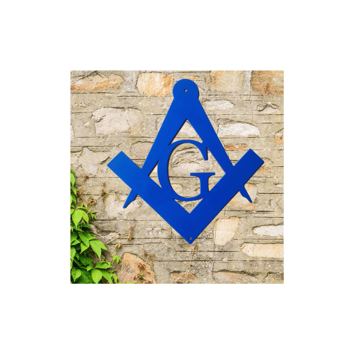 Masonic Metal Wall Sign (J5) - Rusty Rooster Metal – rustyroostermetal