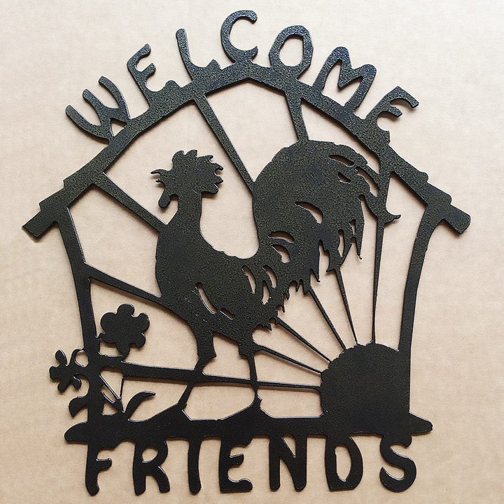 Metal Welcome Signs - Personalized Indoor & Outdoor Welcome Signs