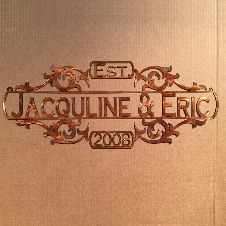 Custom Metal Art Signs - Rusty Rooster Metal